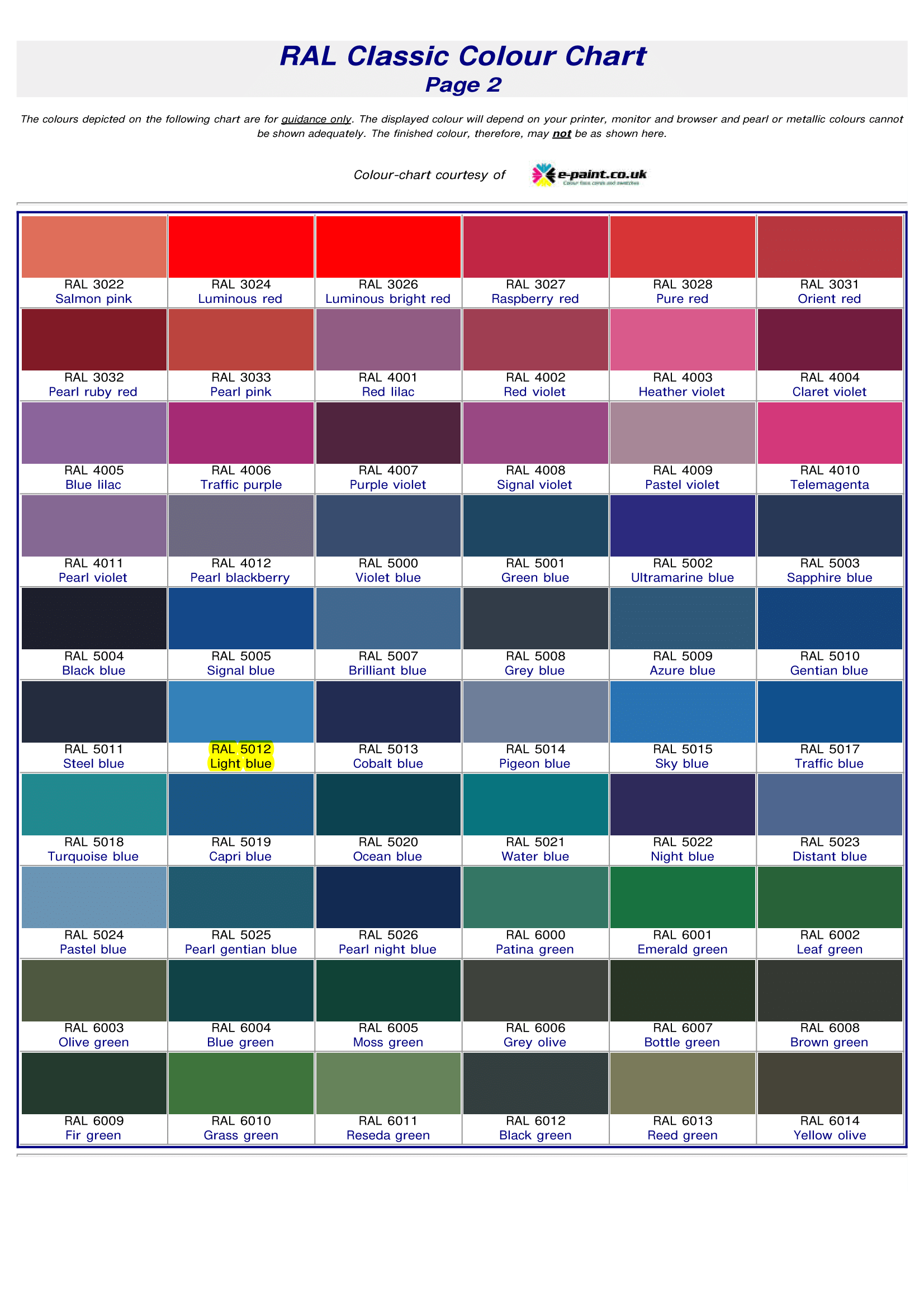 Jotun Marine Paint Color Chart Jotun Marine Paint Color Chart